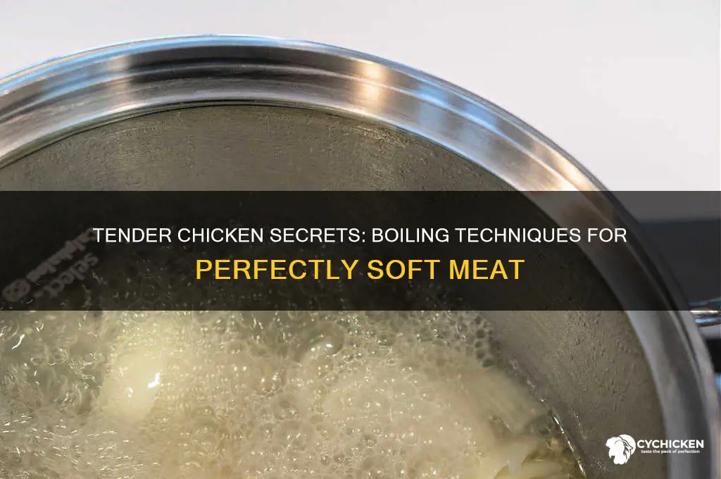 Tender Chicken Secrets: Boiling Techniques For Perfectly Soft Meat ...