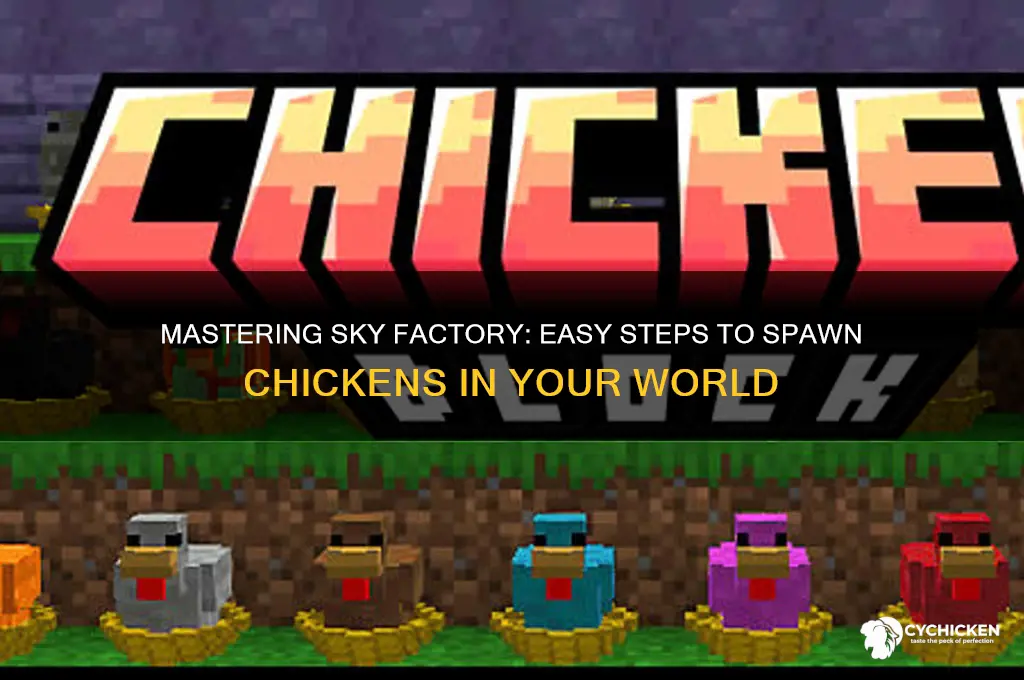 Mastering Sky Factory: Easy Steps To Spawn Chickens In Your World ...