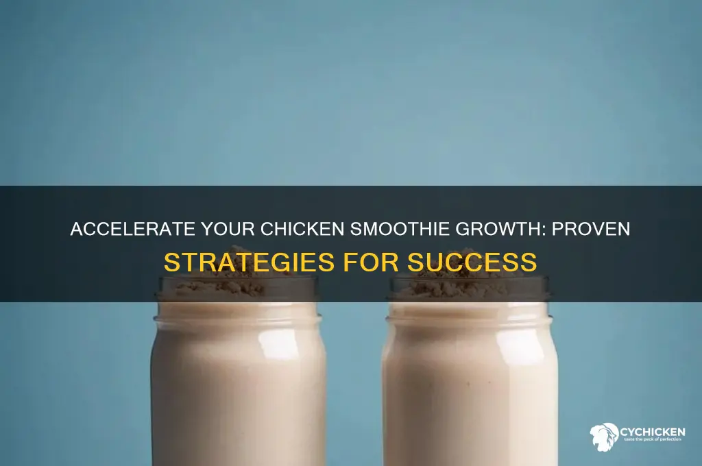 Accelerate Your Chicken Smoothie Growth: Proven Strategies For Success ...