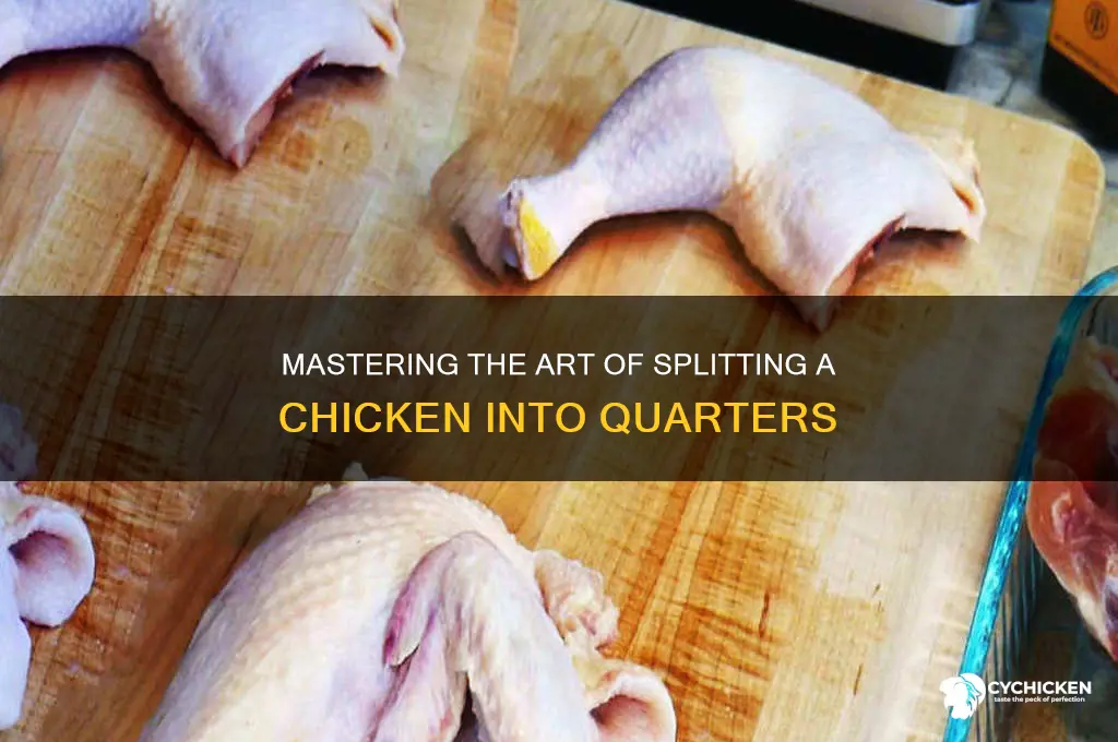 Mastering The Art Of Splitting A Chicken Into Quarters | CyChicken