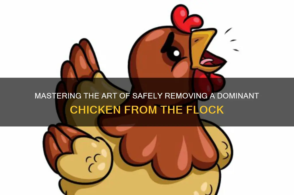 Mastering The Art Of Safely Removing A Dominant Chicken From The Flock ...