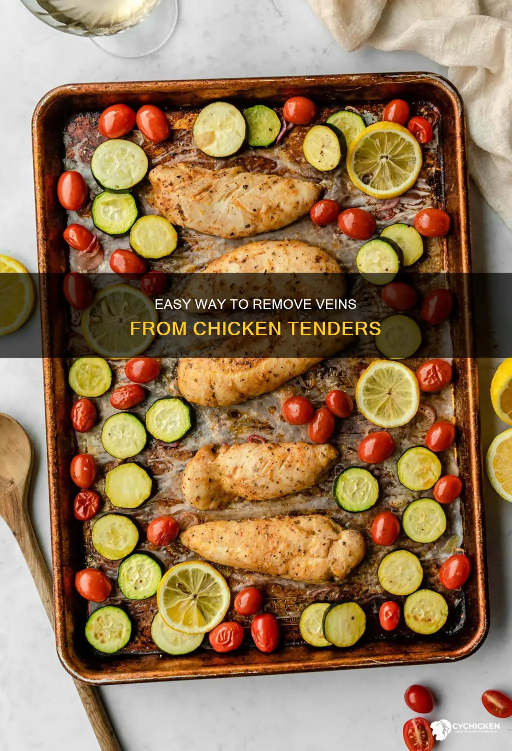 Easy Way To Remove Veins From Chicken Tenders | CyChicken