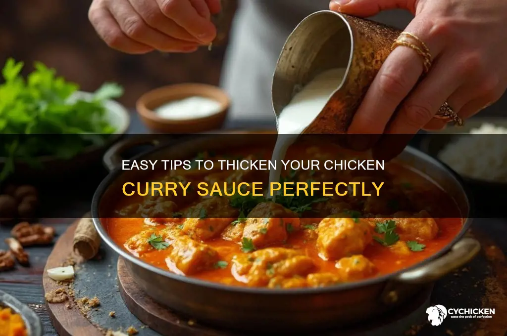 Easy Tips To Thicken Your Chicken Curry Sauce Perfectly | CyChicken