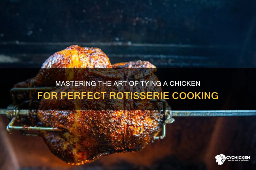 Mastering The Art Of Tying A Chicken For Perfect Rotisserie Cooking ...