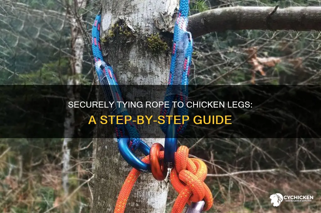 Securely Tying Rope To Chicken Legs: A Step-By-Step Guide | CyChicken