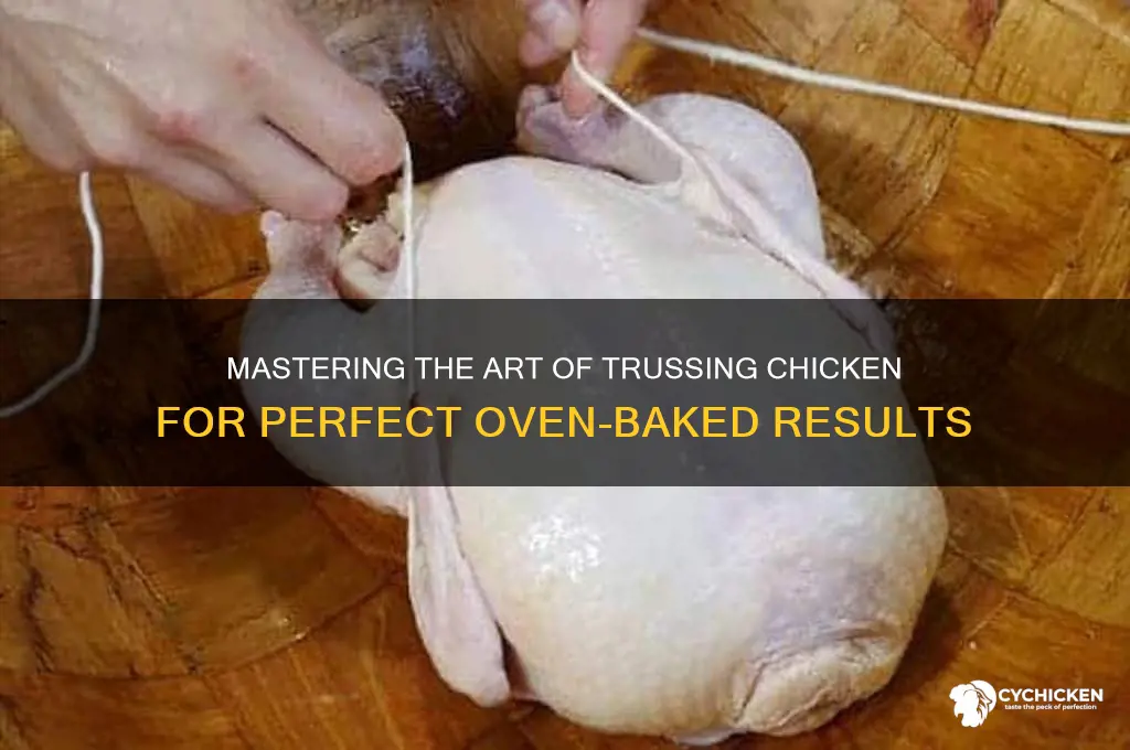 Mastering The Art Of Trussing Chicken For Perfect Oven-Baked Results ...