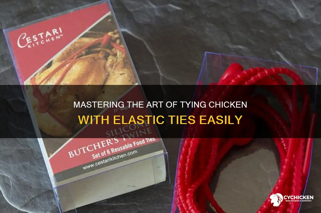 Mastering The Art Of Tying Chicken With Elastic Ties Easily | CyChicken