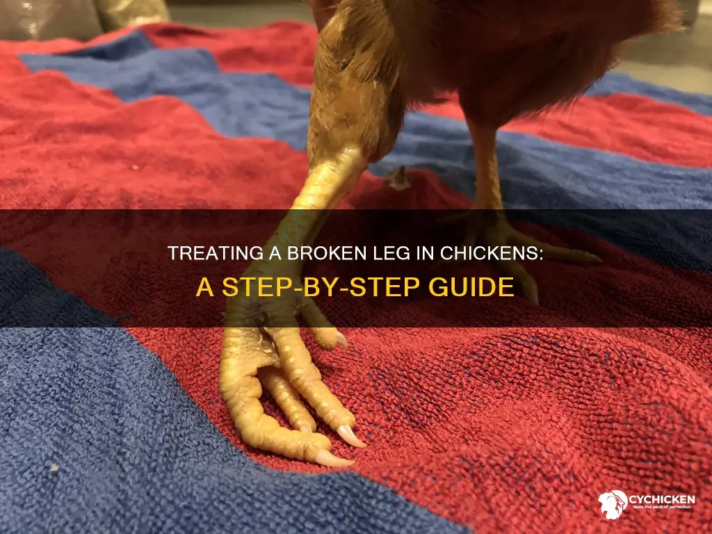 Treating A Broken Leg In Chickens: A Step-By-Step Guide | CyChicken