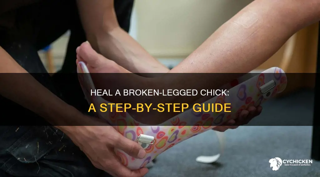 Heal A Broken-Legged Chick: A Step-By-Step Guide | CyChicken