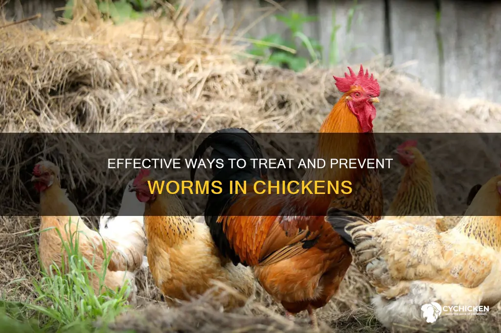 Effective Ways To Treat And Prevent Worms In Chickens | CyChicken