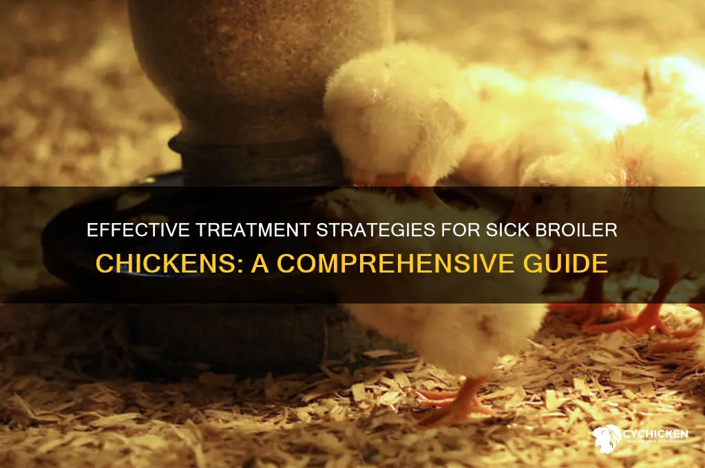 Effective Treatment Strategies For Sick Broiler Chickens: A ...