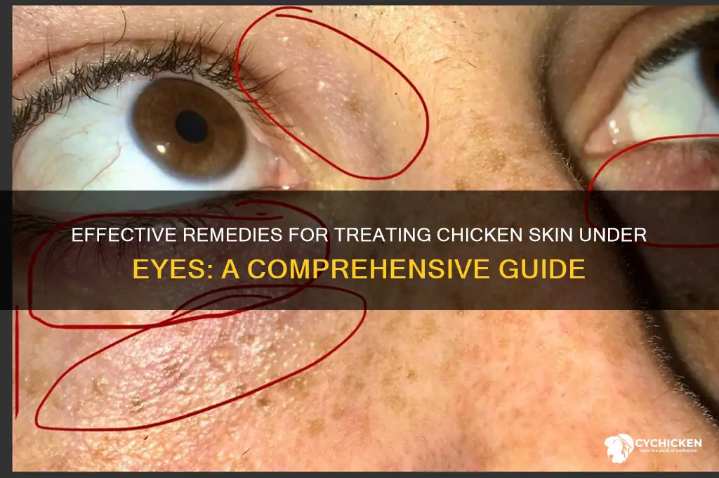 Effective Remedies For Treating Chicken Skin Under Eyes: A ...