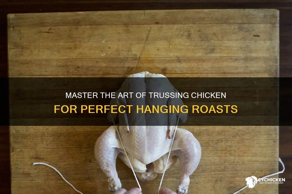 Master The Art Of Trussing Chicken For Perfect Hanging Roasts | CyChicken