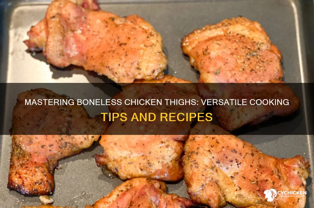 Mastering Boneless Chicken Thighs: Versatile Cooking Tips And Recipes ...