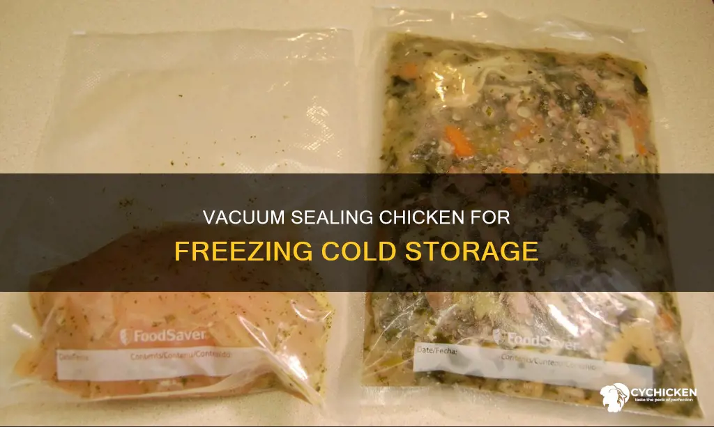 Vacuum Sealing Chicken For Freezing Cold Storage | CyChicken