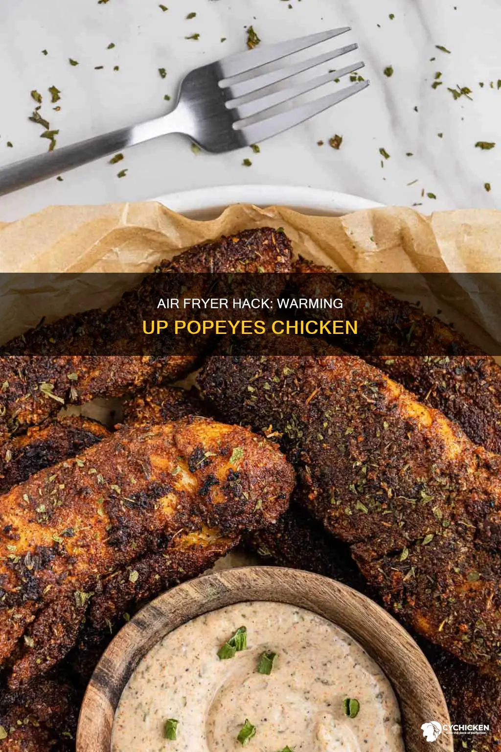 Air Fryer Hack: Warming Up Popeyes Chicken | CyChicken
