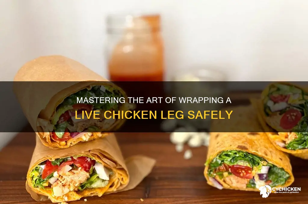 Mastering The Art Of Wrapping A Live Chicken Leg Safely | CyChicken