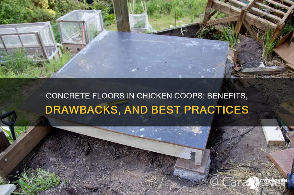 Concrete Floors In Chicken Coops: Benefits, Drawbacks, And Best ...