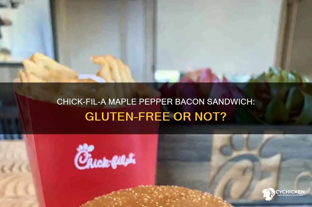 Chick-Fil-A Maple Pepper Bacon Sandwich: Gluten-Free Or Not? | CyChicken
