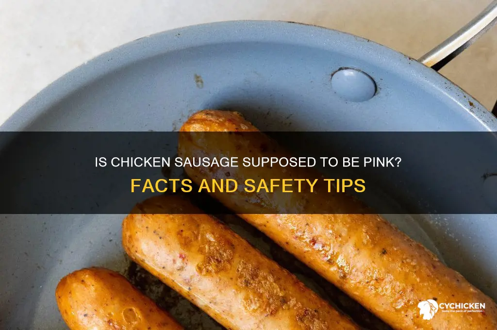 Is Chicken Sausage Supposed To Be Pink? Facts And Safety Tips | CyChicken