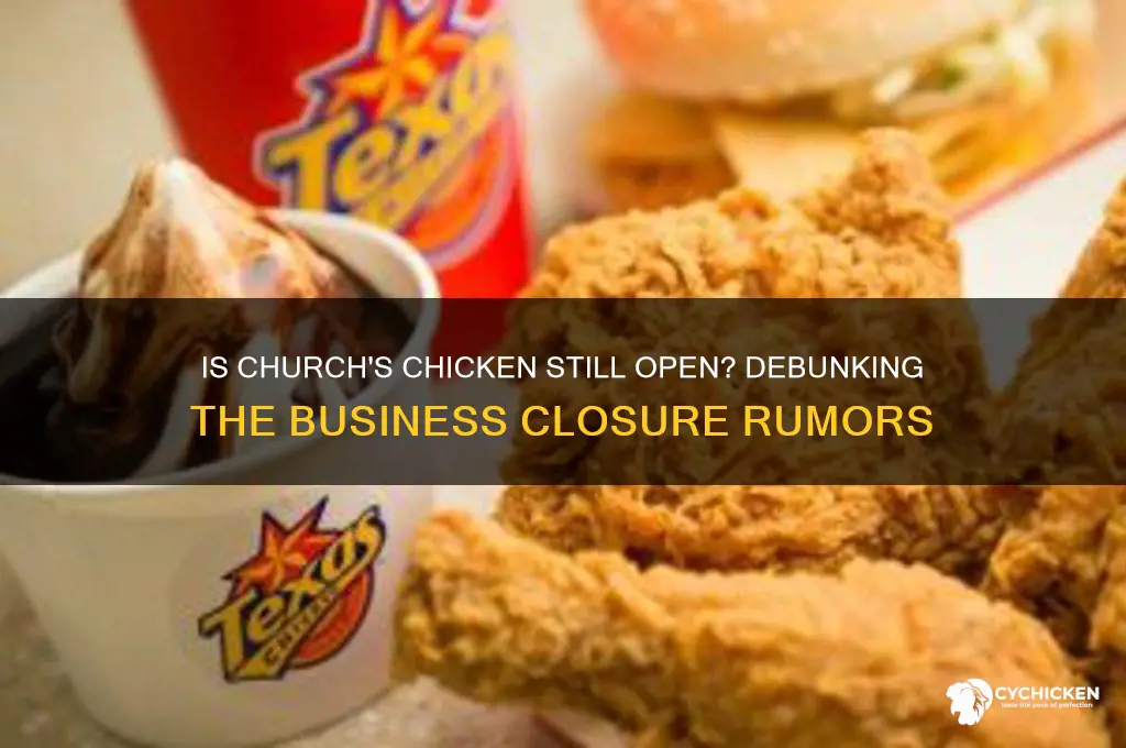 Is Church's Chicken Still Open? Debunking The Business Closure Rumors ...