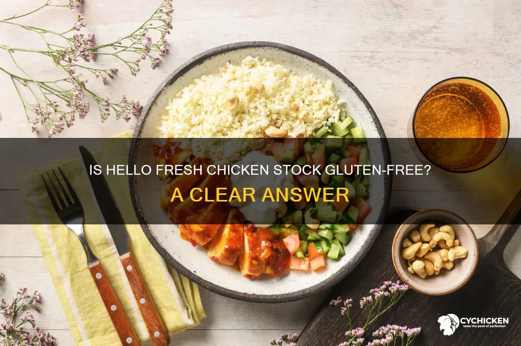 Is Hello Fresh Chicken Stock Gluten-Free? A Clear Answer | CyChicken