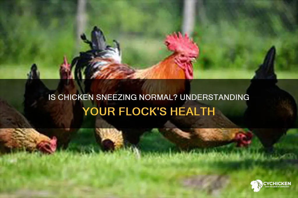 Is Chicken Sneezing Normal? Understanding Your Flock's Health | CyChicken