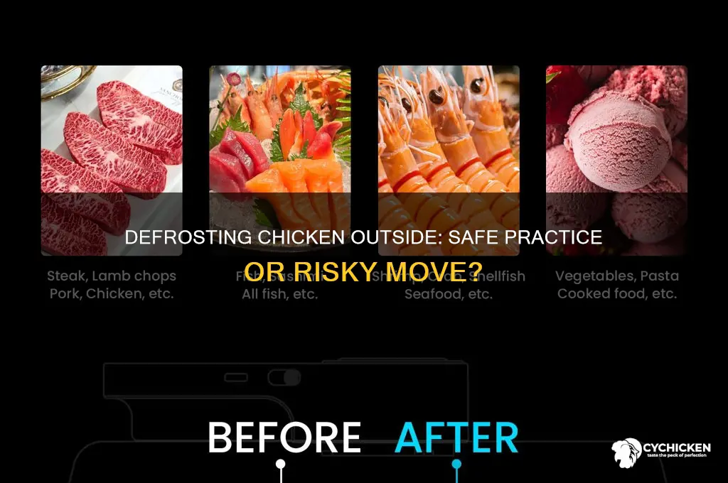 Defrosting Chicken Outside: Safe Practice Or Risky Move? | CyChicken