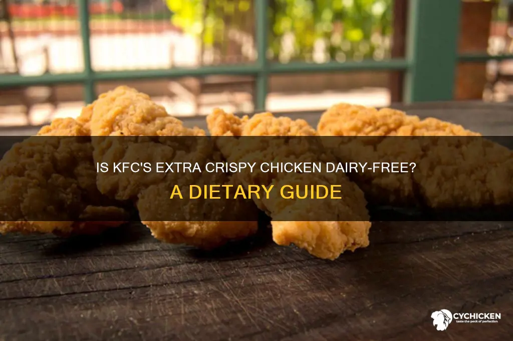 Is Kfc's Extra Crispy Chicken Dairy-Free? A Dietary Guide | CyChicken