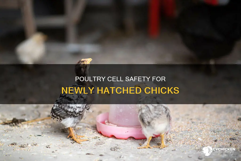 Poultry Cell Safety For Newly Hatched Chicks | CyChicken