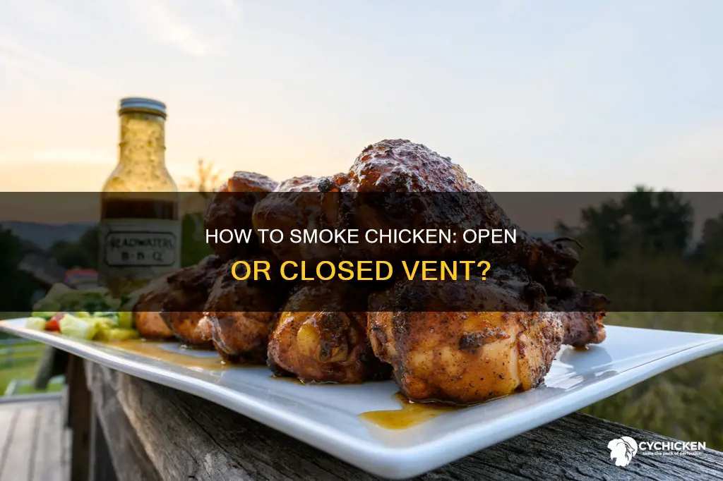 How To Smoke Chicken: Open Or Closed Vent? | CyChicken
