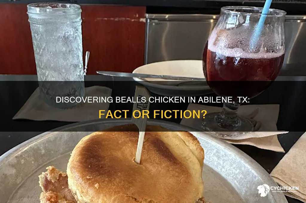 Discovering Bealls Chicken In Abilene, Tx: Fact Or Fiction? | CyChicken