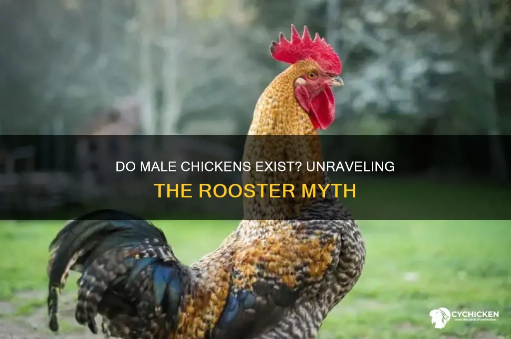 Do Male Chickens Exist? Unraveling The Rooster Myth | CyChicken