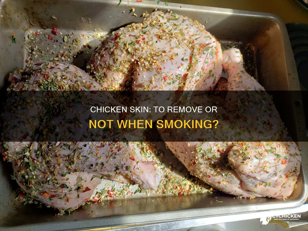 Chicken Skin: To Remove Or Not When Smoking? | CyChicken