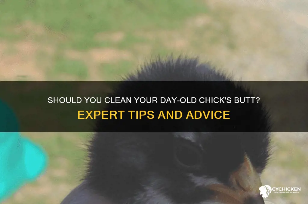 Should You Clean Your Day-Old Chick's Butt? Expert Tips And Advice ...