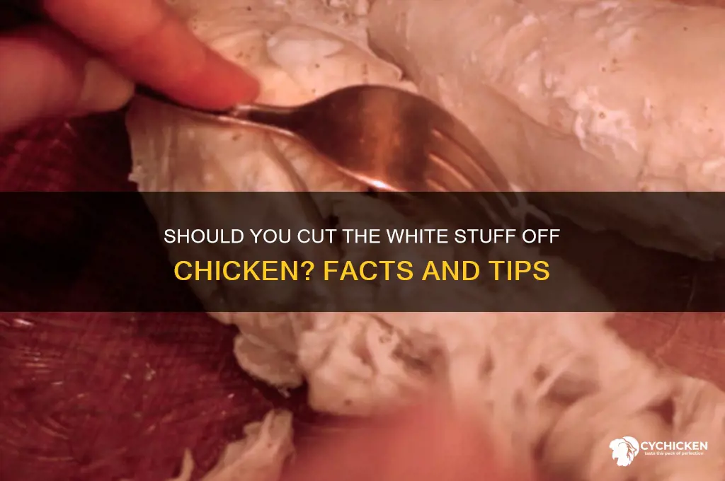 Should You Cut The White Stuff Off Chicken? Facts And Tips | CyChicken