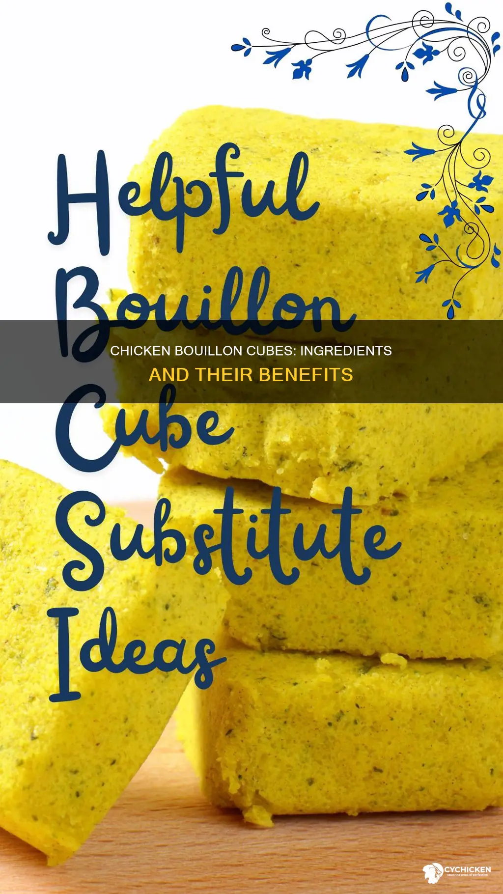 Chicken Bouillon Cubes: Ingredients And Their Benefits | CyChicken