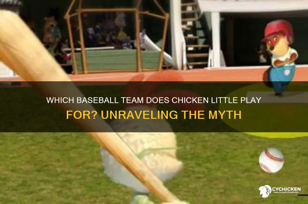 Which Baseball Team Does Chicken Little Play For? Unraveling The Myth ...