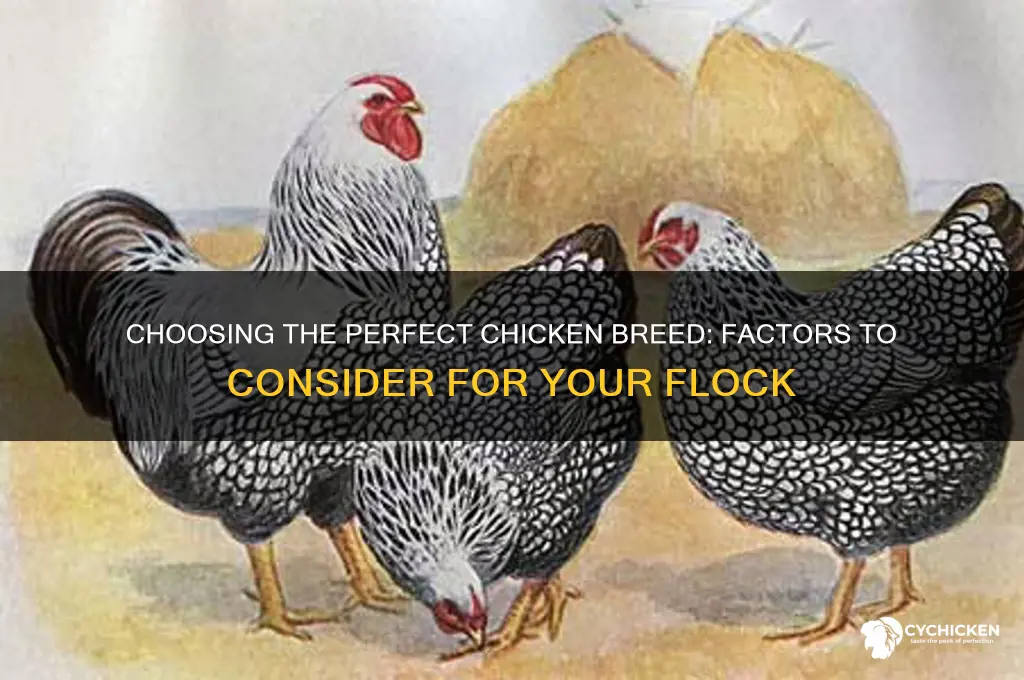 Choosing The Perfect Chicken Breed: Factors To Consider For Your Flock ...