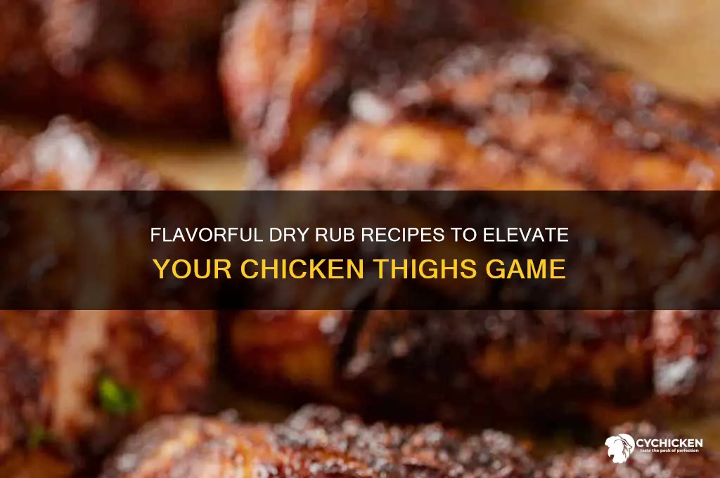 Flavorful Dry Rub Recipes To Elevate Your Chicken Thighs Game | CyChicken