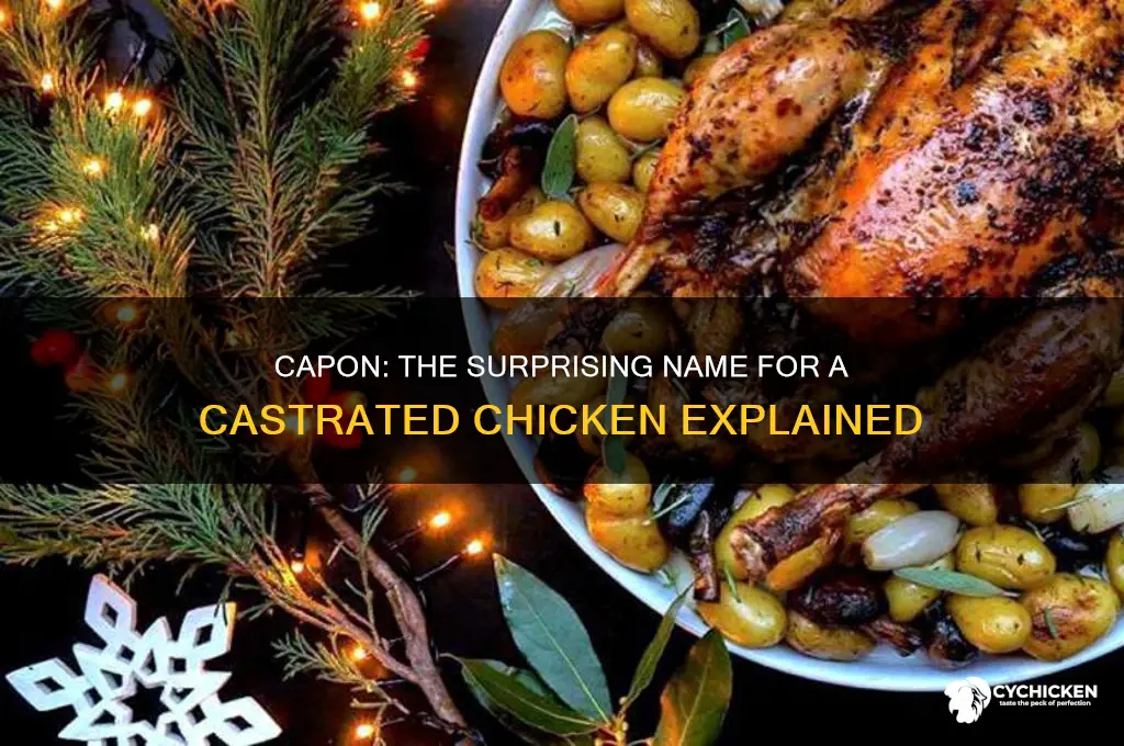 Capon: The Surprising Name For A Castrated Chicken Explained | CyChicken