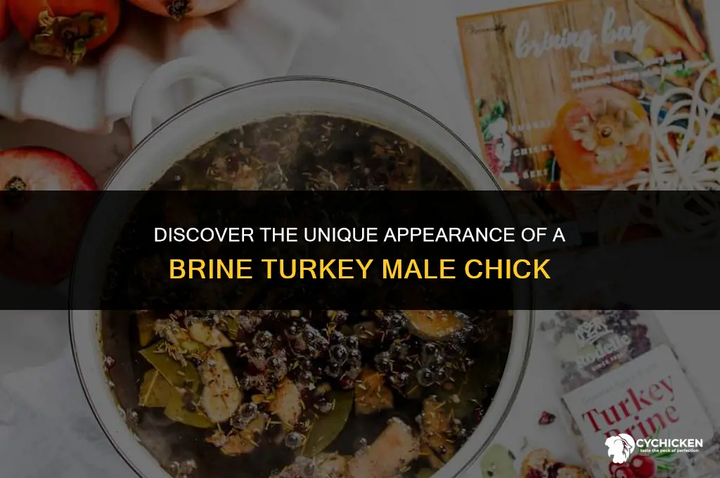 Discover The Unique Appearance Of A Brine Turkey Male Chick | CyChicken