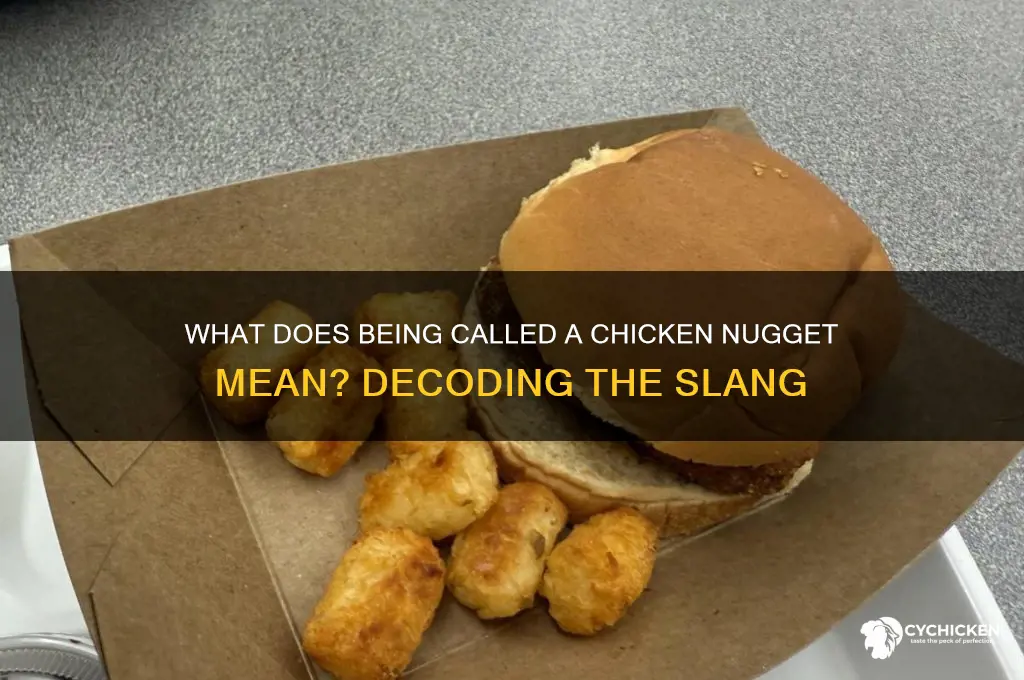 What Does Being Called A Chicken Nugget Mean? Decoding The Slang ...