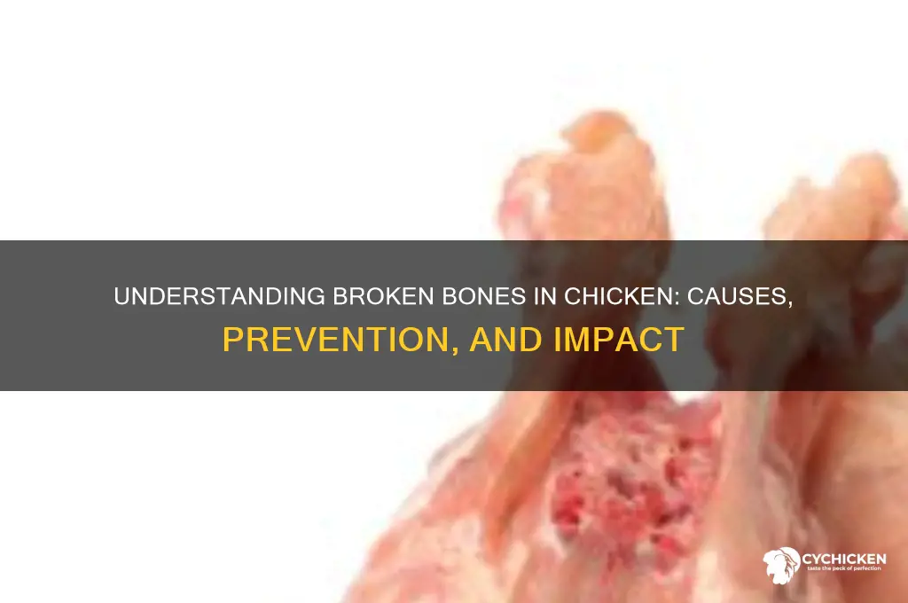 Understanding Broken Bones In Chicken: Causes, Prevention, And Impact ...