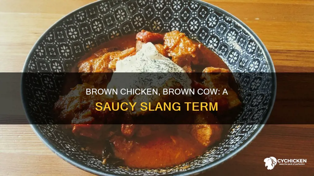 Brown Chicken, Brown Cow: A Saucy Slang Term | CyChicken