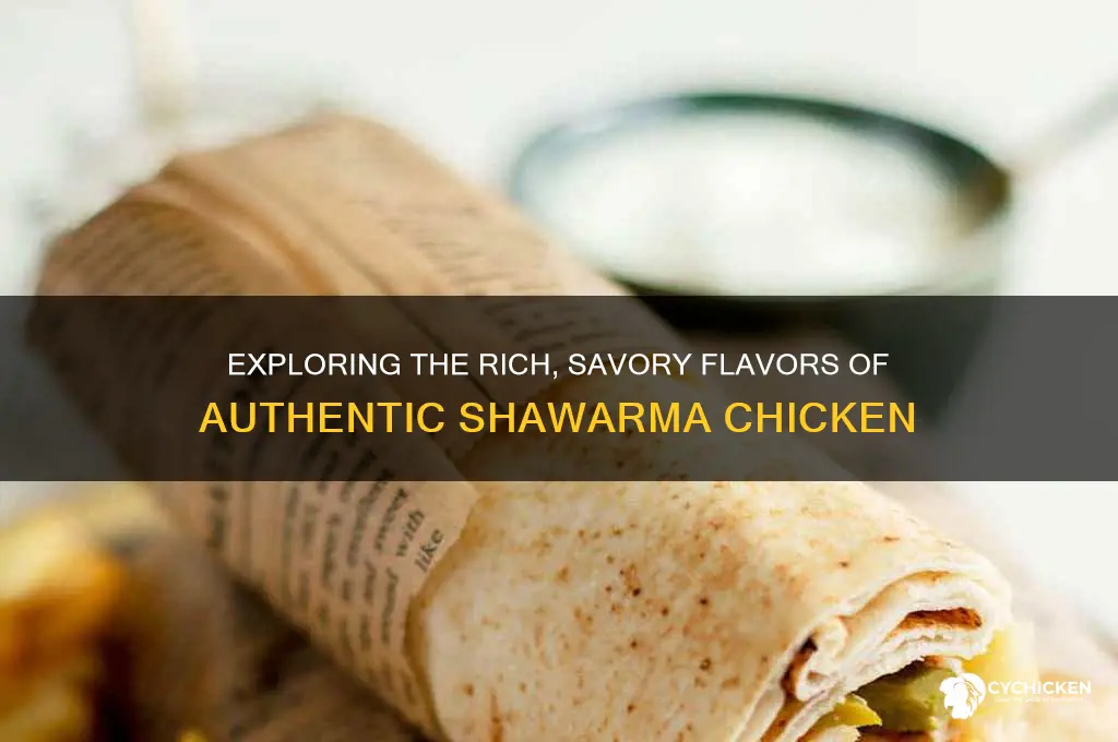 Exploring The Rich, Savory Flavors Of Authentic Shawarma Chicken ...