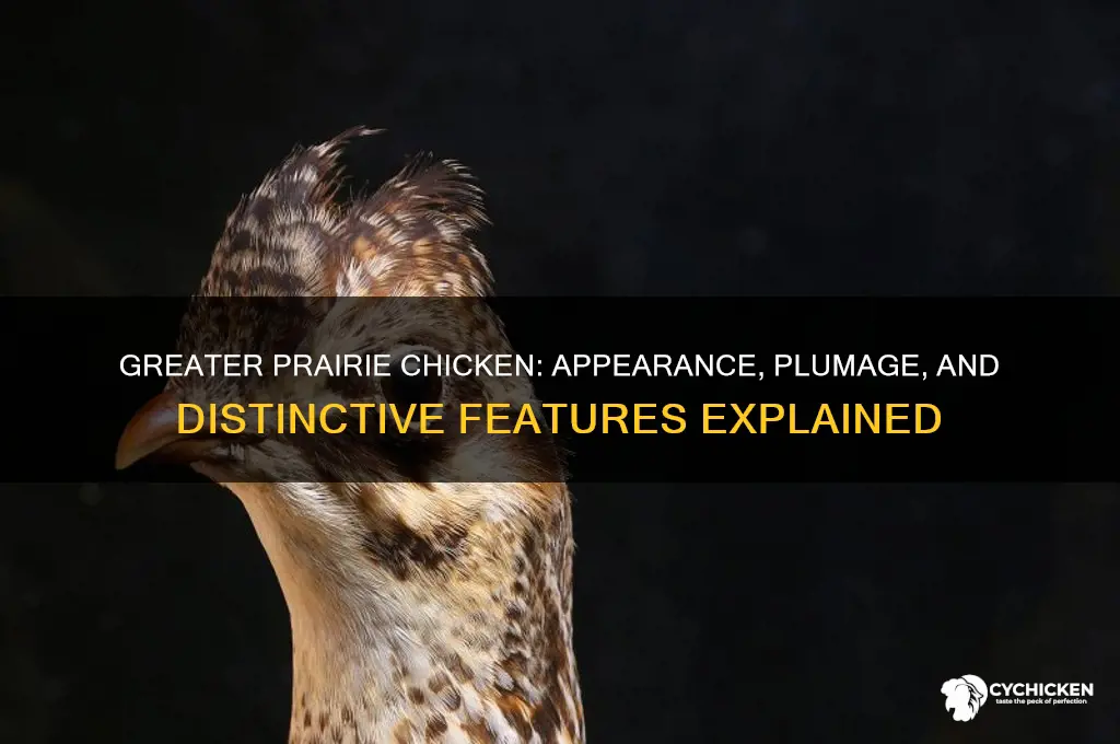 Greater Prairie Chicken: Appearance, Plumage, And Distinctive Features ...