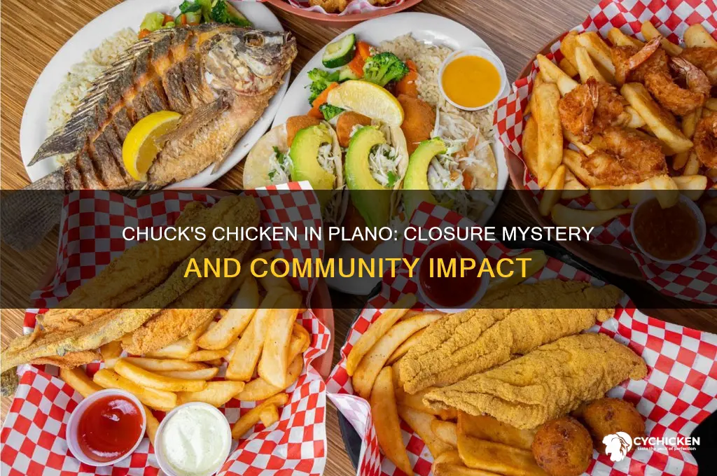 Chuck's Chicken In Plano: Closure Mystery And Community Impact | CyChicken
