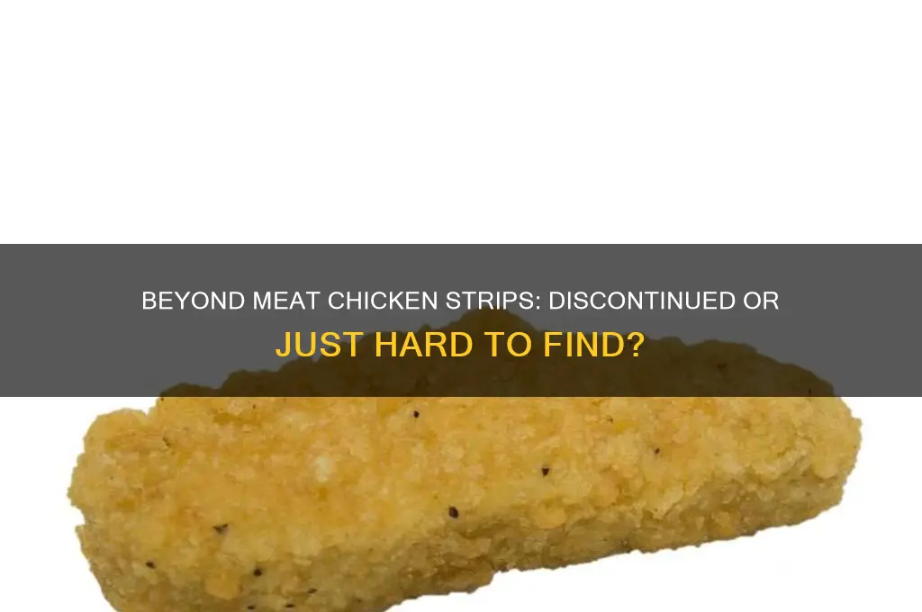 Beyond Meat Chicken Strips: Discontinued Or Just Hard To Find? | CyChicken