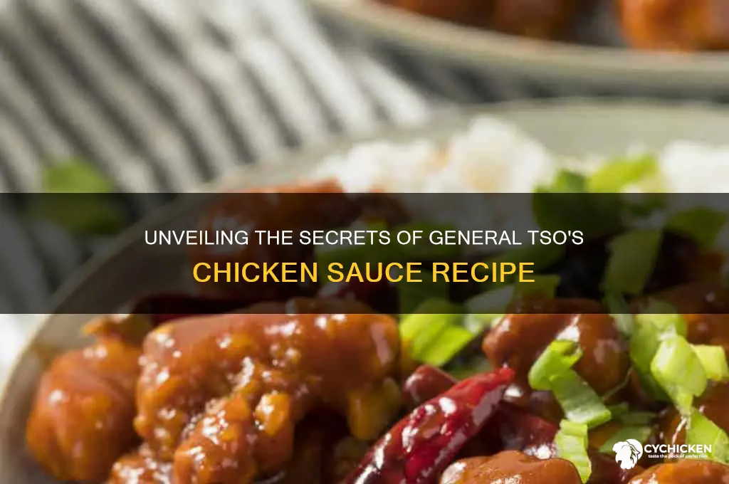 Unveiling The Secrets Of General Tso's Chicken Sauce Recipe | CyChicken